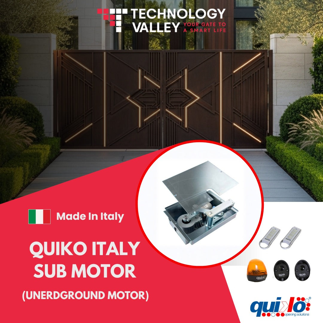 Quiko Sub Underground Swing Gate Motor 2m/800kg 3.5m/400kg - Italy ...